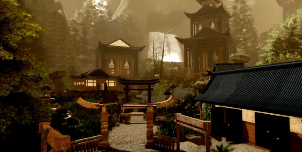 Premium - Realistic Japanese Temple Map | SyncForum